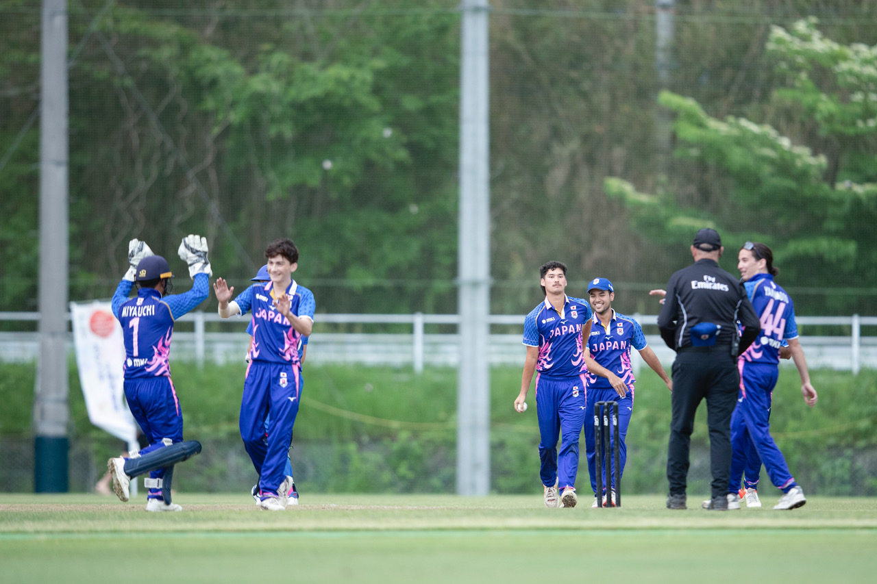 Japan Cricket Association Miyauchi Best Gives Japan 1-0 Series Lead vs ...